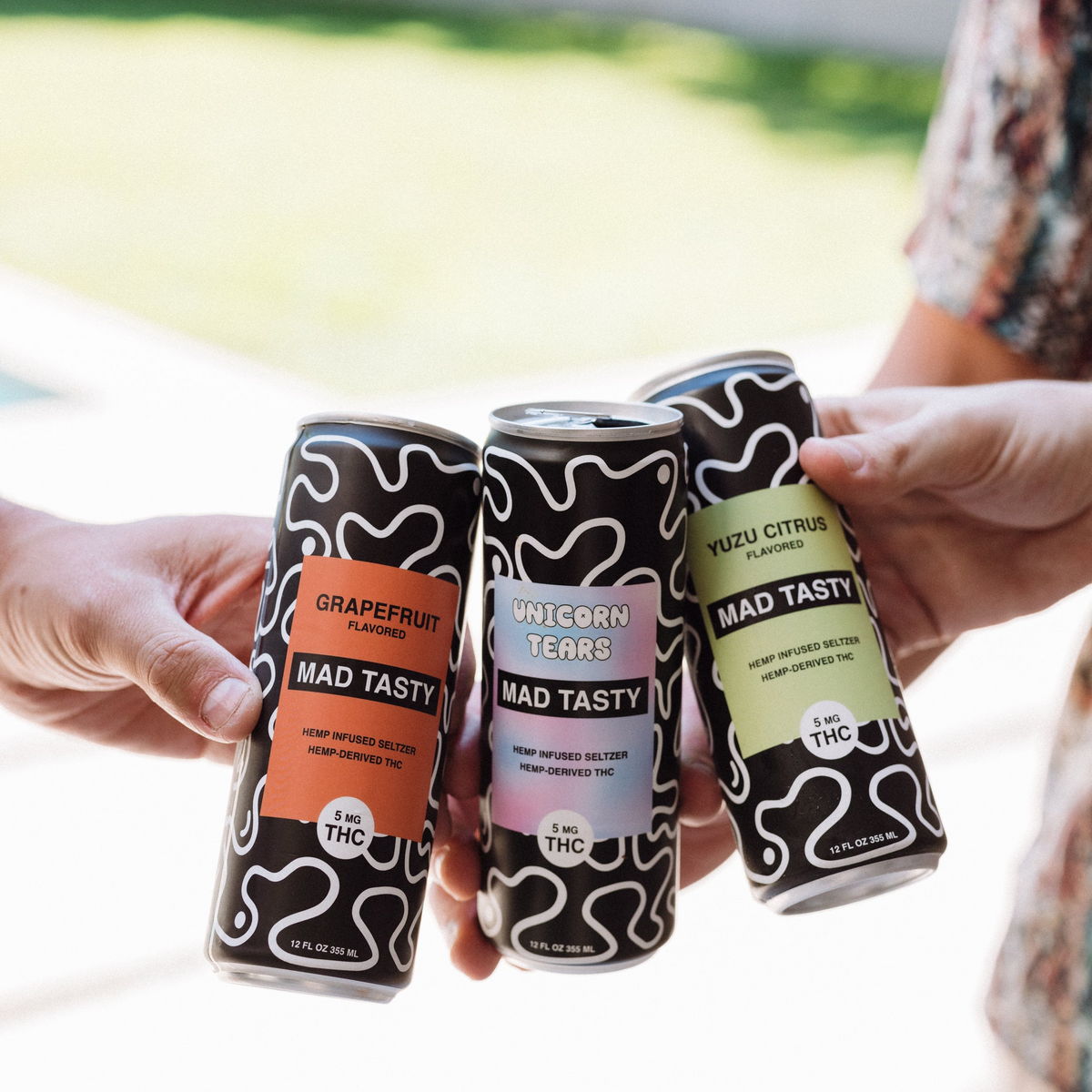 MAD TASTY - Hemp Infused Sparkling Water