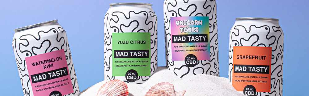 MAD TASTY - Hemp Infused Sparkling Water