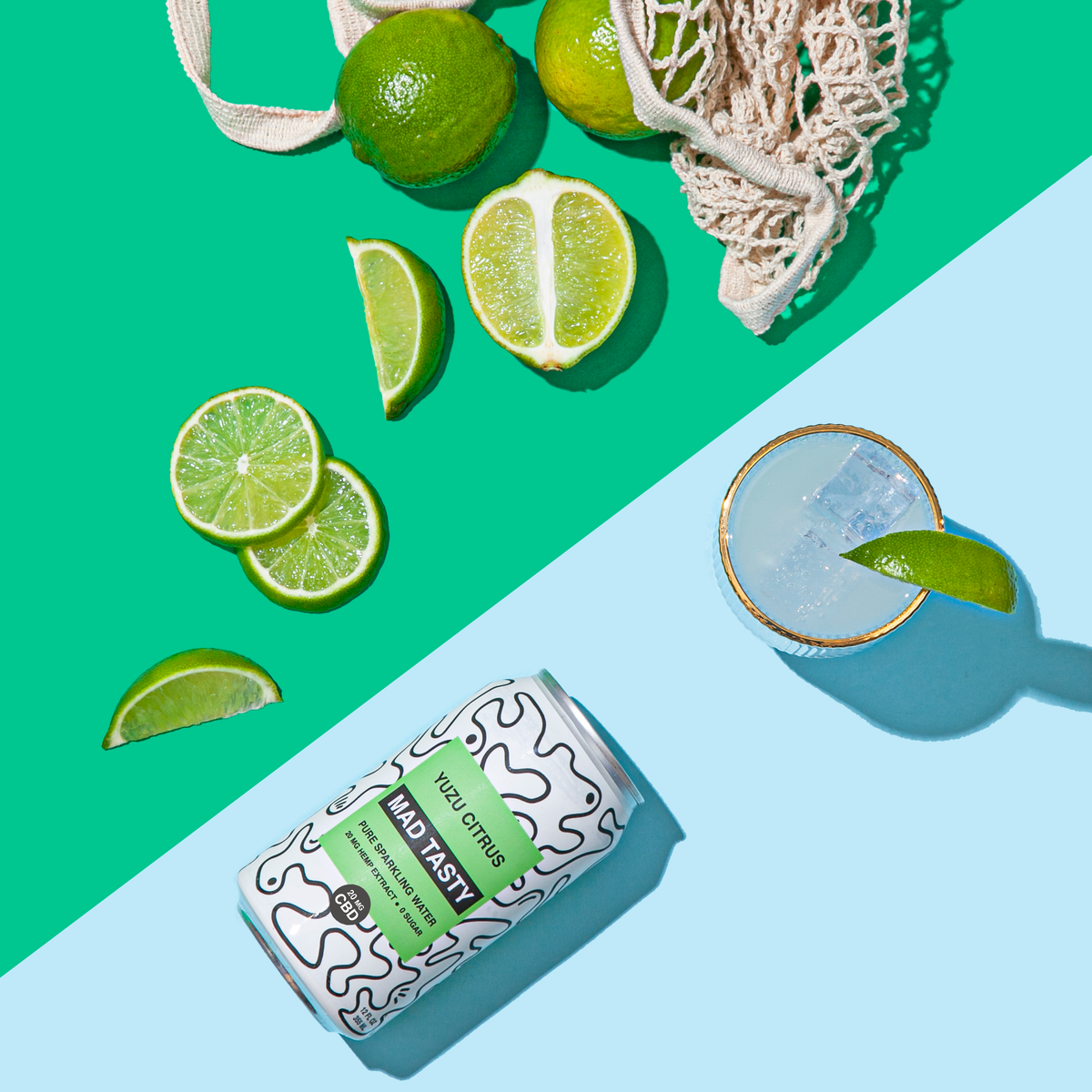 MAD TASTY - Hemp Infused Sparkling Water